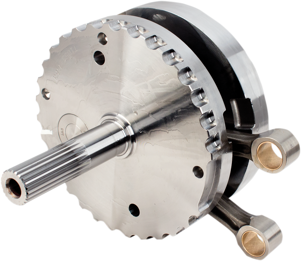 S&S Cycle® Steel 4-3/8" Stroke Replacement Flywheel Assemblies for 2007 ...