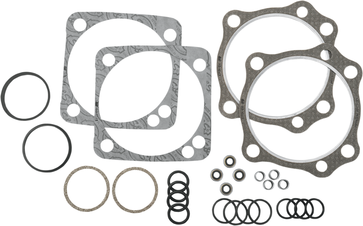 S&S Cycle® 4" Bore Raw Gasket Kit for 1984-1999 Harley-Davidson Models ...