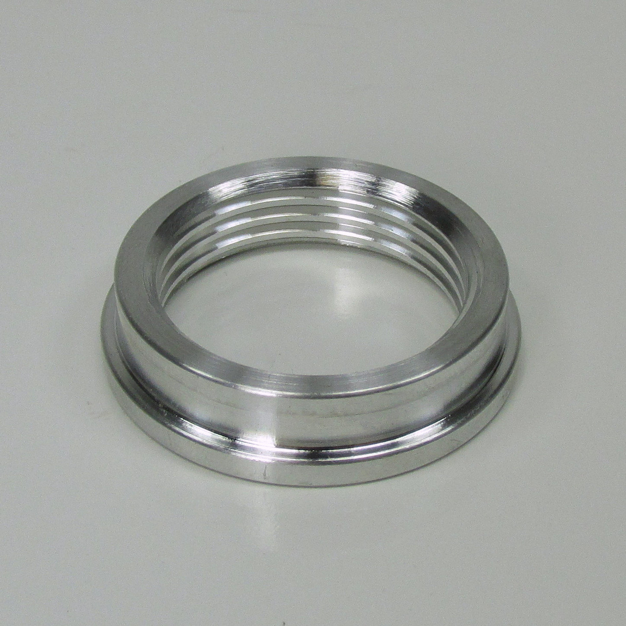 Stepped Flanged "Tophat" 1-1/4"-12 Gas Cap Bung - Aluminum - Made In ...