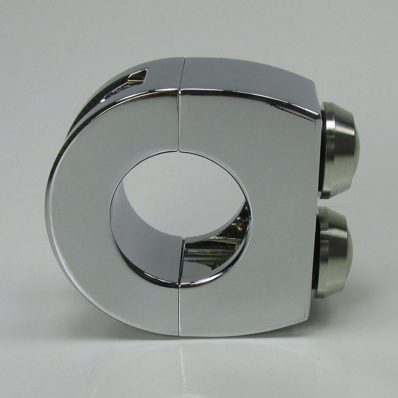 2-Button Switch Block for 1" Handlebars - Chrome Billet Aluminum ...