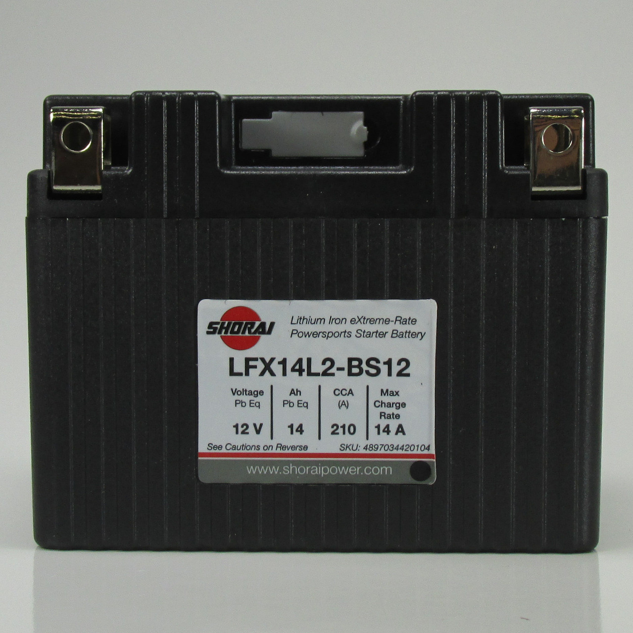 Shorai® LFX14L2-BS12 Lithium Ion Motorcycle Battery | Sold Online Here | Free Shipping