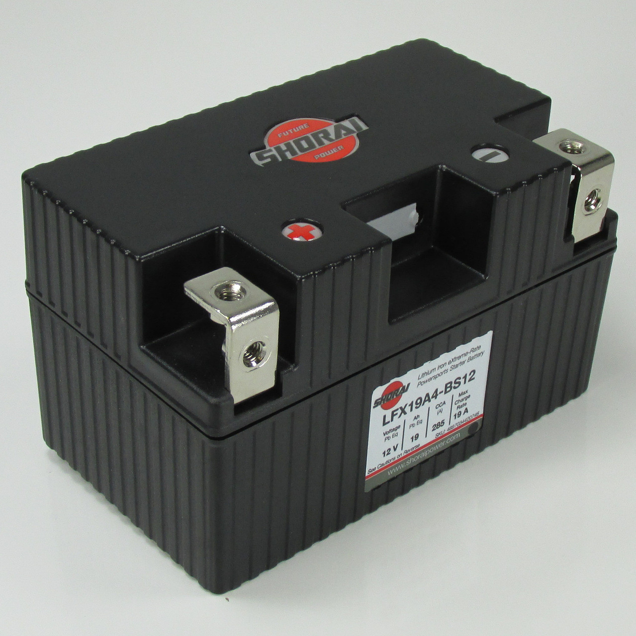 Shorai® LFX19A4-BS12 Lithium Ion Motorcycle Battery | Free Shipping ...