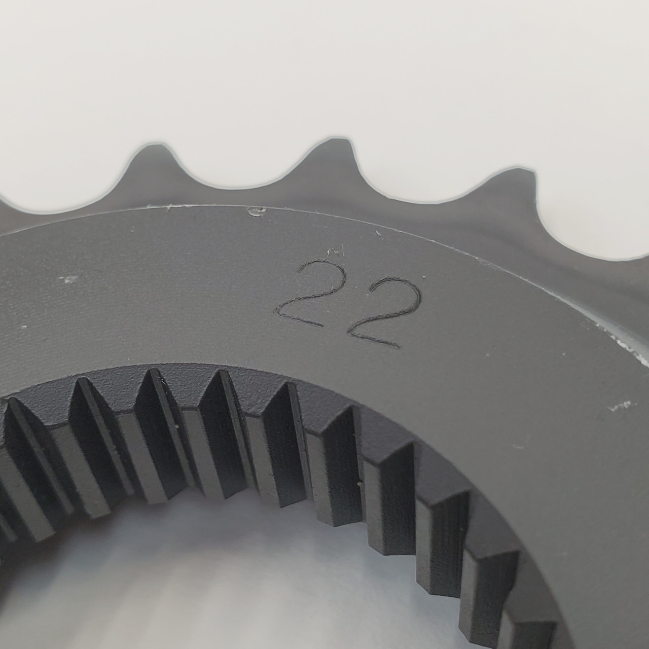22 Tooth Belt-to-Chain Drive Conversion Front Transmission Sprocket ...