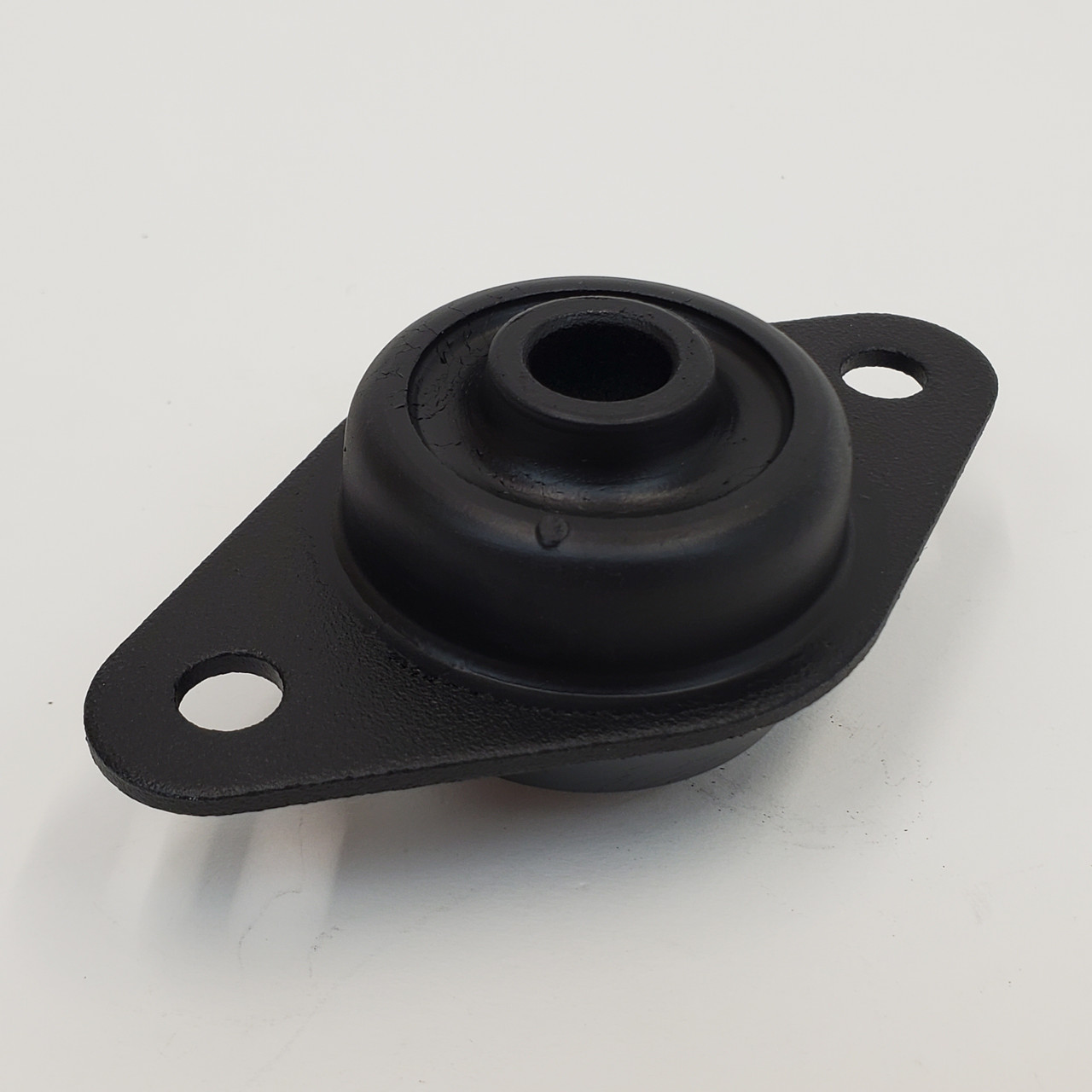 Black ISO Front Engine/Motor Mount for 1980-2008 Rubber-Mounted Harley ...