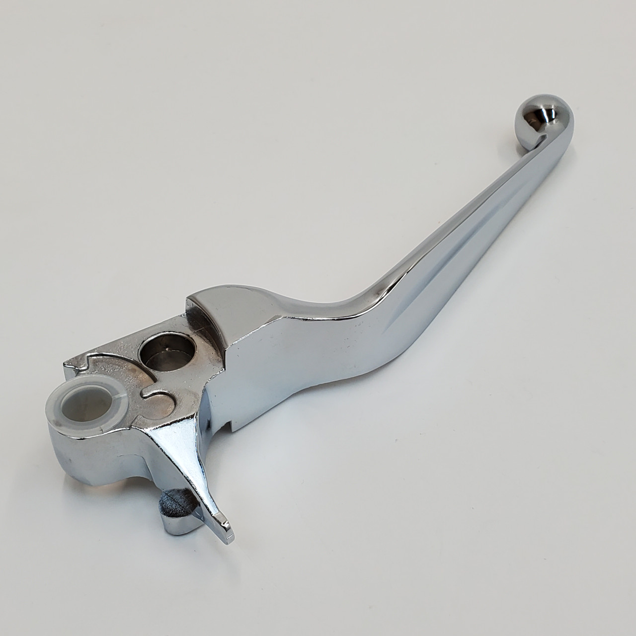 Chrome Smooth Wide Blade Brake & Clutch Levers for 1996-2007 Harley ...