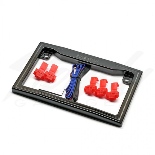 Motorcycle LED License Plate Frame | Light Up License Plate Frame