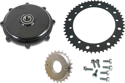 Drag Specialties Black 530 Chain Drive Conversion Sprocket Kit for 2009 ...