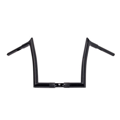 Fat Baggers, Inc.® (FBI) Pointed-Top Series Black 12" Handlebars with 1 ...