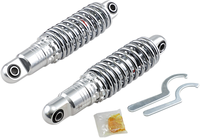 DRAG SPECIALTIES SHOCKS Premium Ride-Height Adjustable Shocks - Chrome ...