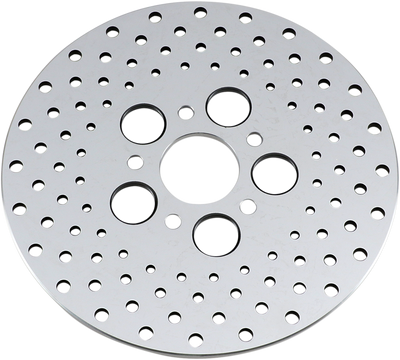 DRAG SPECIALTIES Polished Stainless Steel Rotor - 10" 060173ASP-BC647 ...