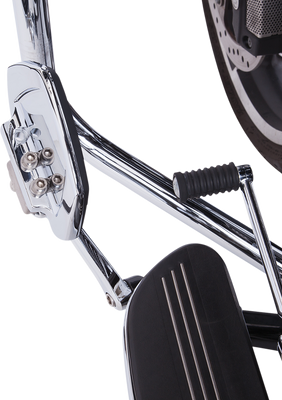 CIRO Twin Rail Board - With Adapter - Chrome 60201 - Billet Proof Designs