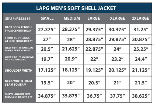 LA Police Gear Men's Fleece Soft-Shell Jacket