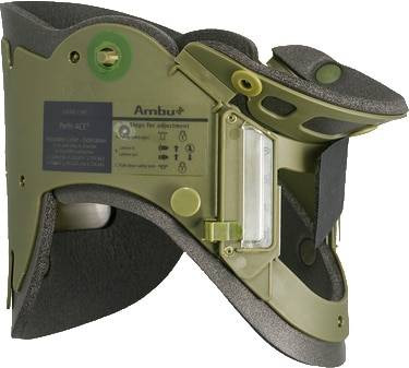 Elite First Aid Adjustable Olive Drab Cervical Collar Ambu
