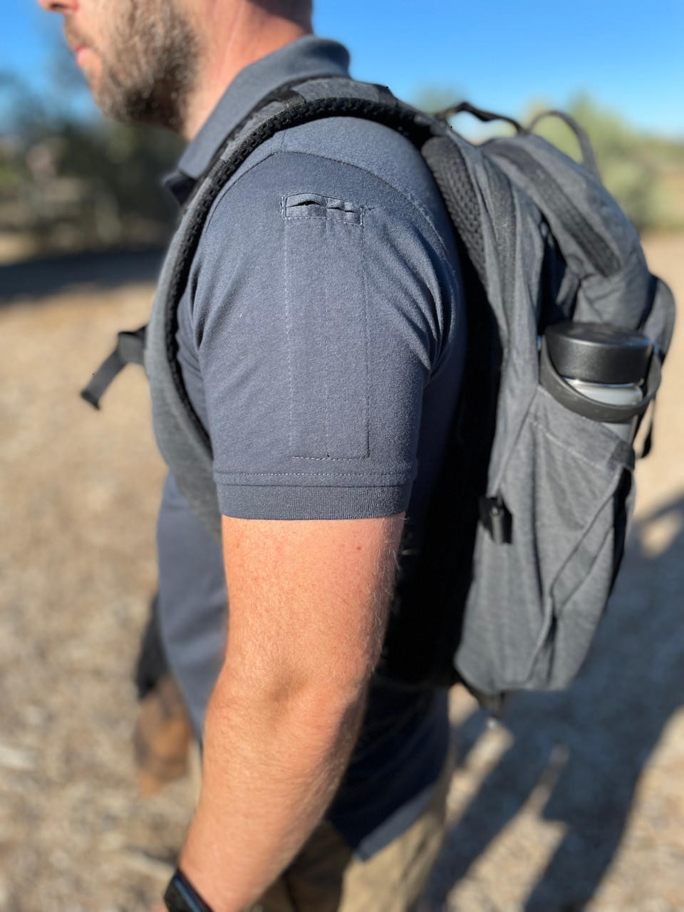 LA Police Gear Operator Tactical Polo Shirt