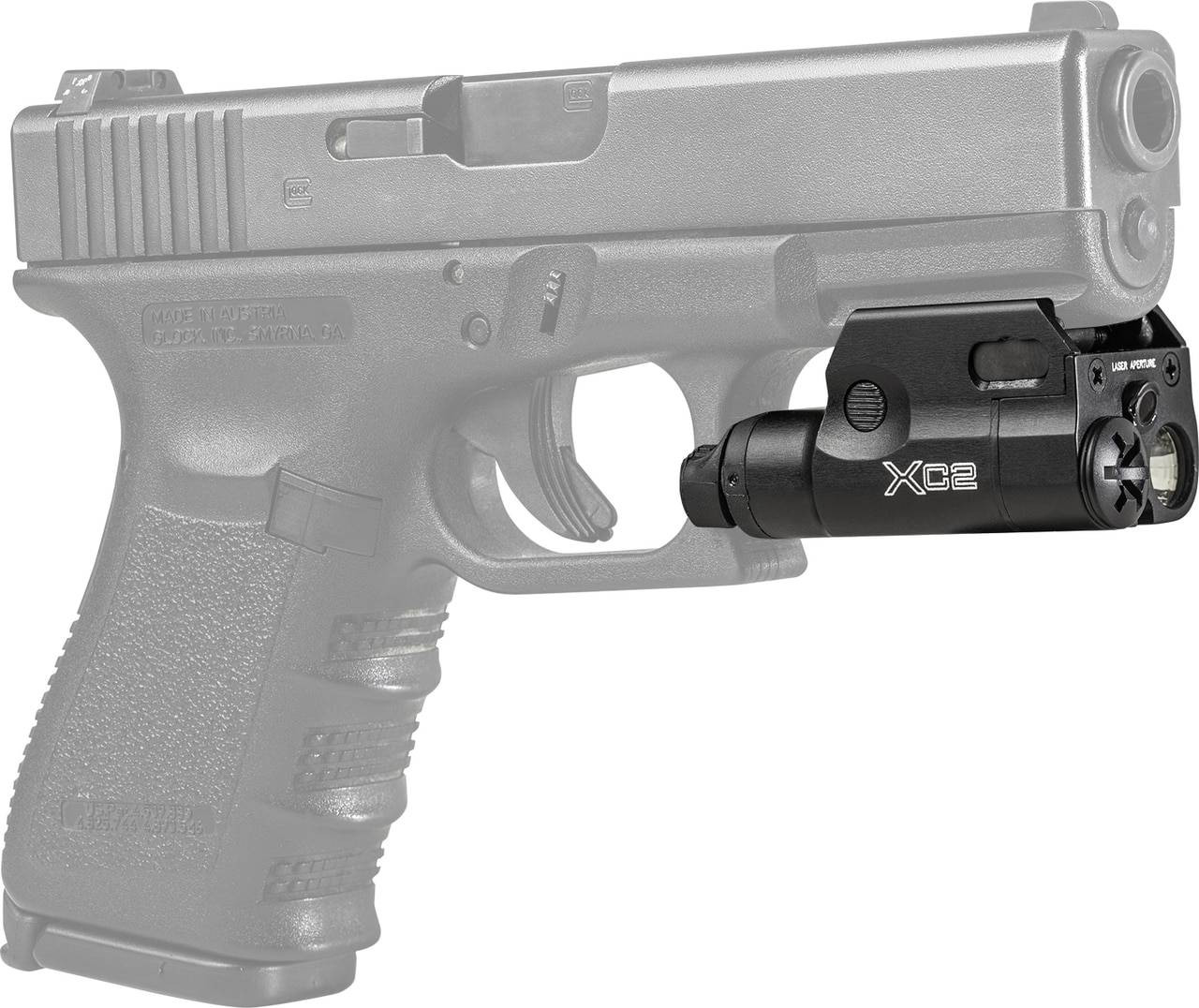 Surefire XC2-A-ICR Compact IR Pistol Light with IR Laser Sight