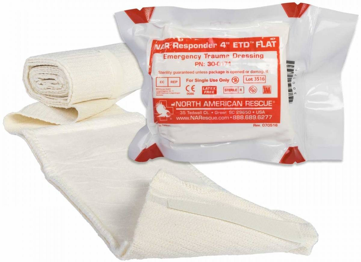 North American Rescue Responder Emergency Trauma Dressing