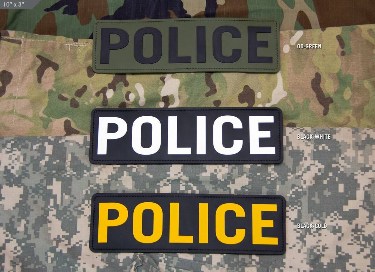 Mil-Spec Monkey Police 10 x 3 Patch