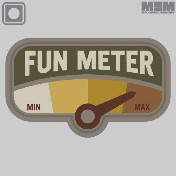 Mil-Spec Monkey Fun Meter 3" PVC Patch