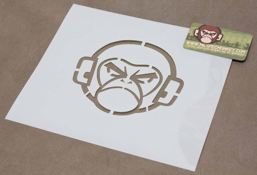 Mil-Spec Monkey MSM Logo Stencil