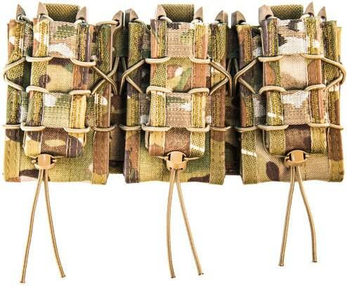 High Speed Gear MOLLE Triple Double Decker Shingle Pouch
