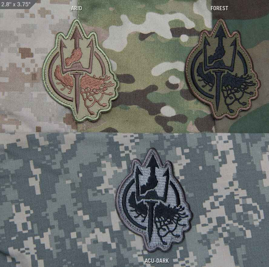 Mil-Spec Monkey Costa Ludus Trident EMB Patch