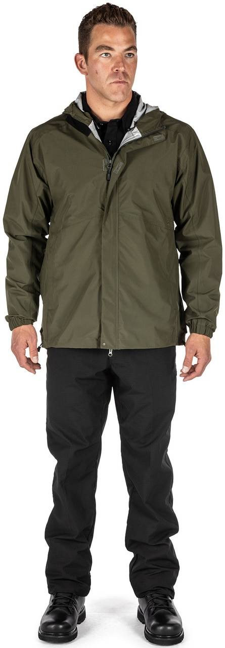 5.11 Tactical Men's Waterproof Duty Rain Shell Jacket 48353