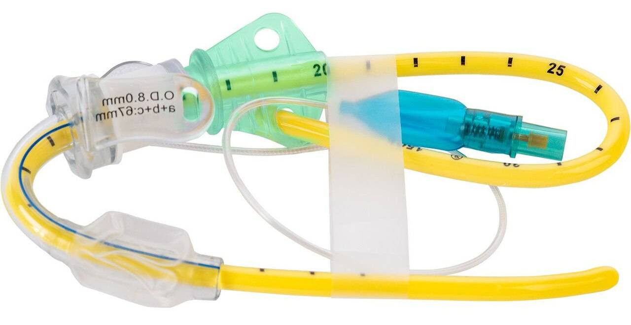 North American Rescue Latex Free Tracheostomy Kit with Bougie Introducer