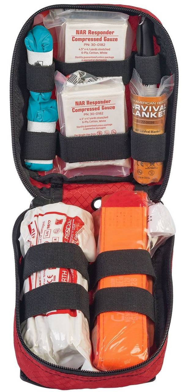 North American Rescue Public Access Individual Bleeding Control Easy-to-Use Kit