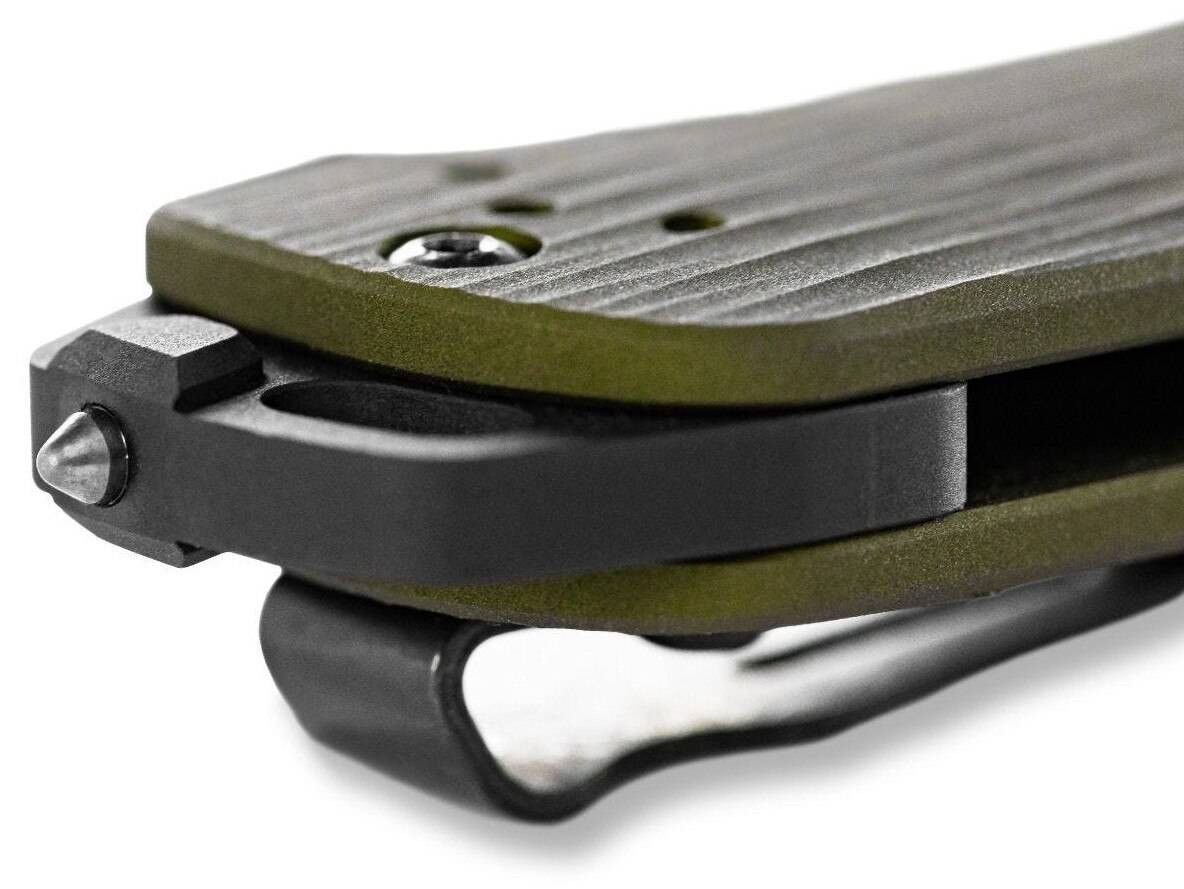 Benchmade 537 Bailout Green Tanto EDC Folding Knife