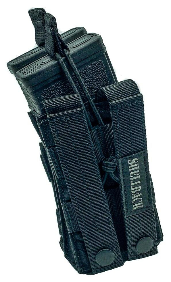 Shellback Tactical Single Stacker 500 Denier Nylon Open Top M4 Magazine ...