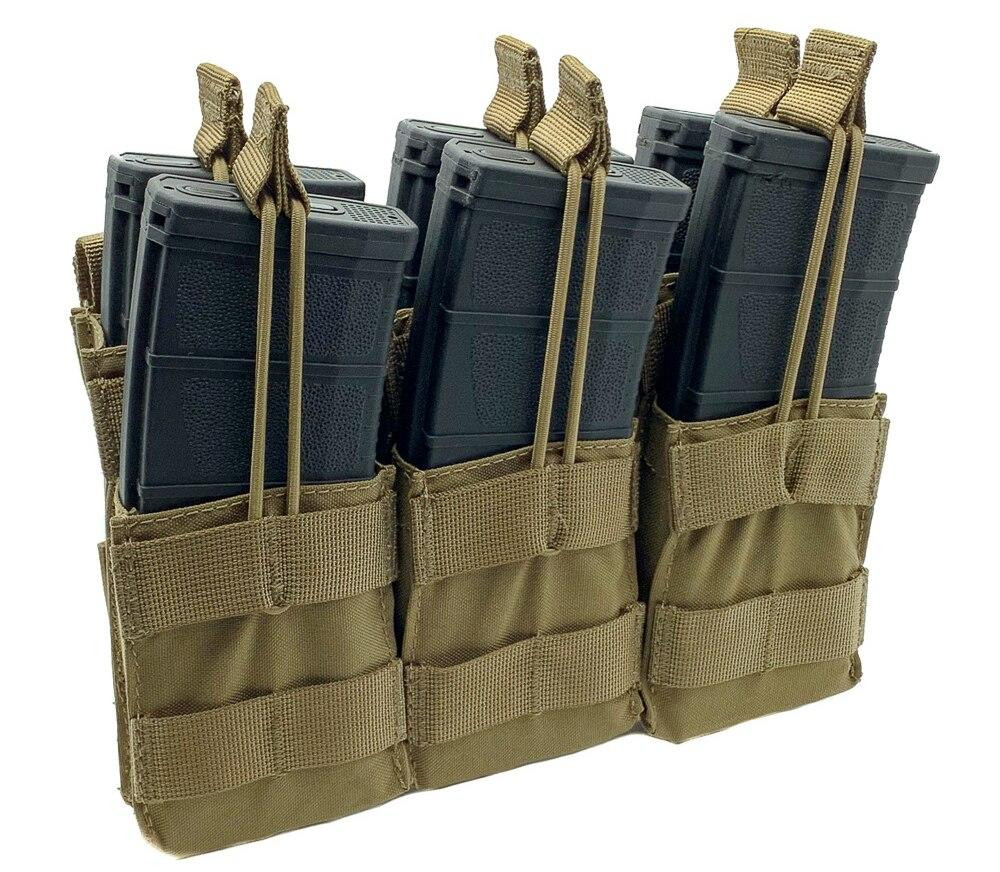 Shellback Tactical Triple Stacker 500 Denier Nylon Open Top M4 Magazine ...