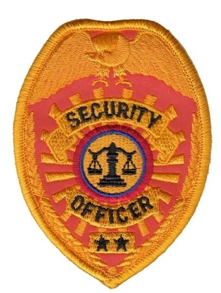 Hero's Pride Security Officer Badge Embroidered Patch