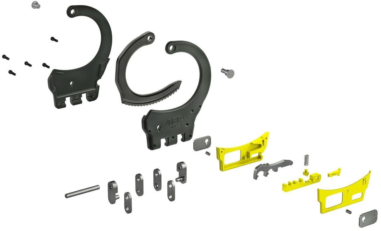 ASP Products Aluminum Hinge Ultra Plus Cuffs HUPCA