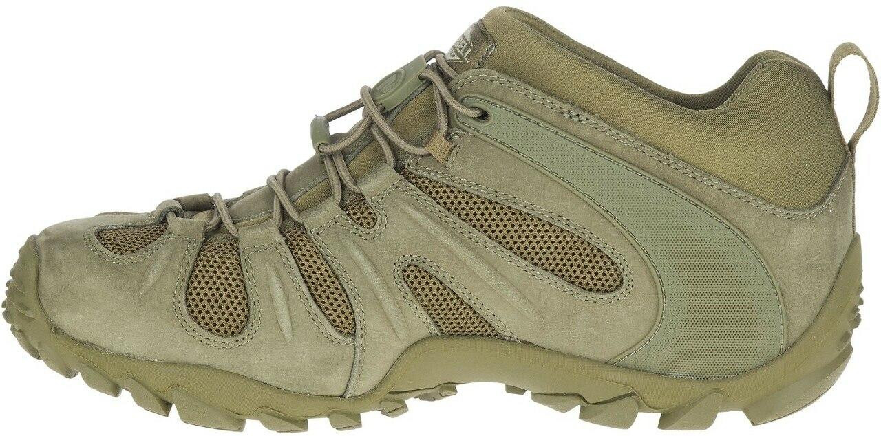 Merrell Men's Cham 8 Stretch Tactical Shoe Dark Olive