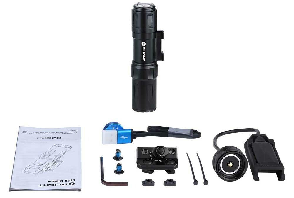 Olight Odin Mini 1250 Lumen Picatinny Tactical Flashlight