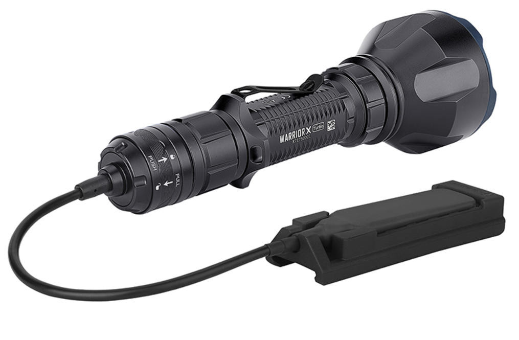 Olight Warrior X Turbo Military Tactial Thrower Flashlight