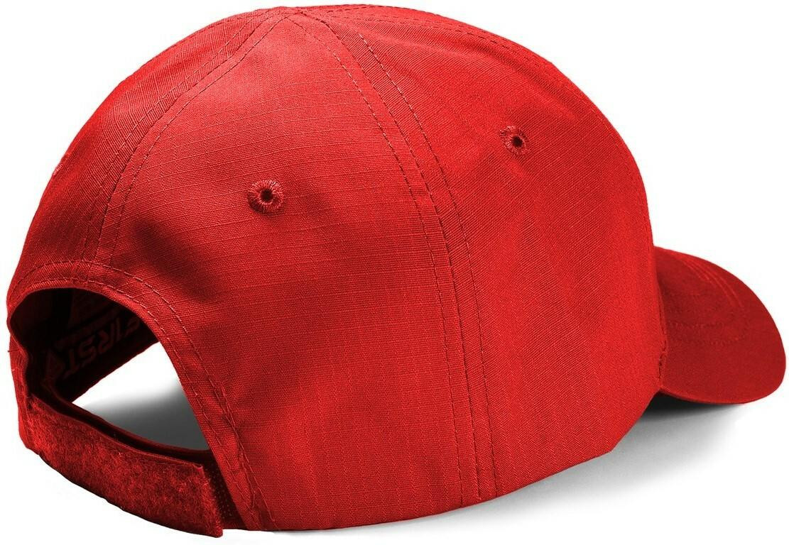 First Tactical Red Mission Adjustable Cap - Closeout