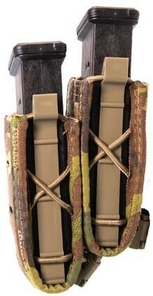HSGI Duty U-MOUNT Staggered Double Pistol Magazine TACO Pouch 41PS02