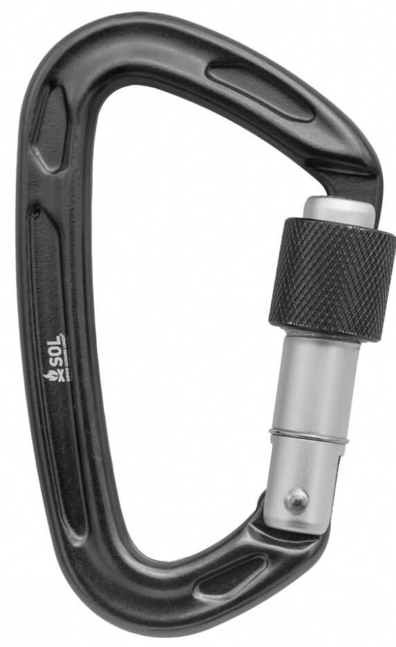 Adventure Medical Kits SOL Locking D-Shaped Utility Carabiner