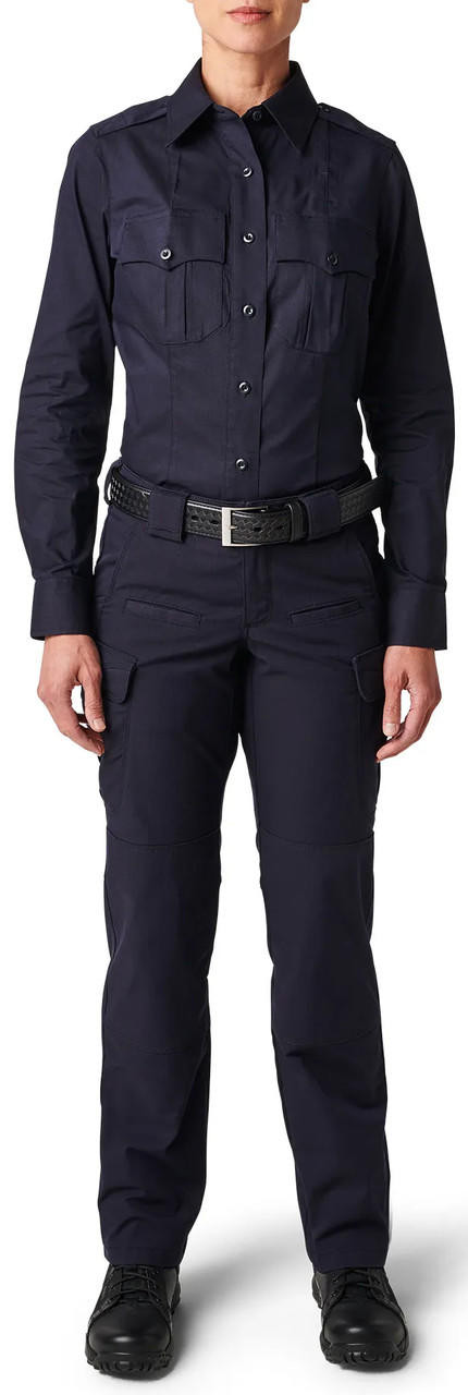 5.11 Tactical Women's NYPD Stryke RipStop Long Sleeve Uniform Shirt ...