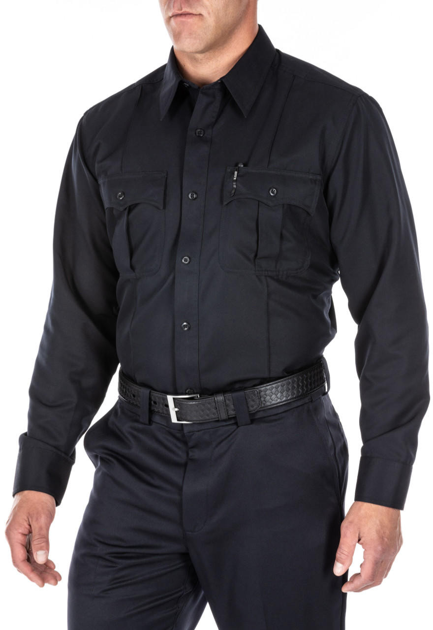 5.11 Tactical Men's Class A Fast-Tac Twill Long Sleeve Uniform Shirt ...