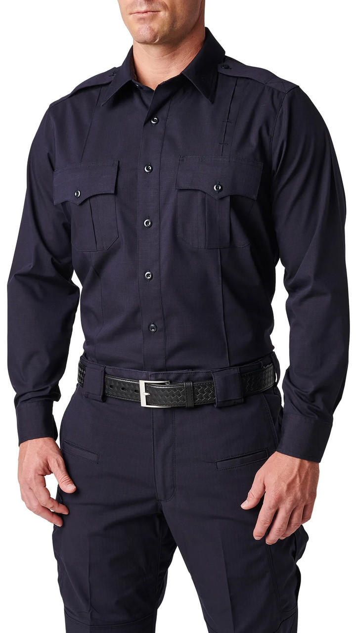 5.11 Tactical Men's NYPD Stryke RipStop Long Sleeve Uniform Shirt 72542 ...