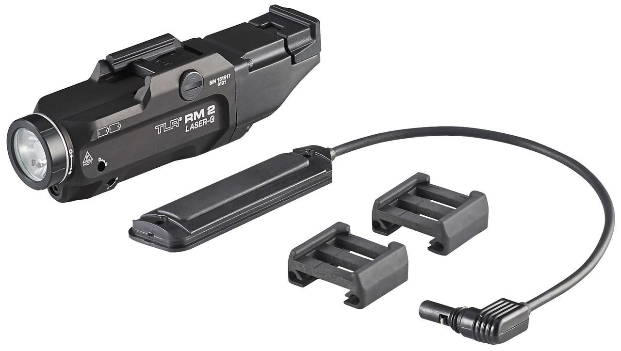 Streamlight TLR RM 2 Laser G 1,000 Lumen Long Gun Light With Integrated ...