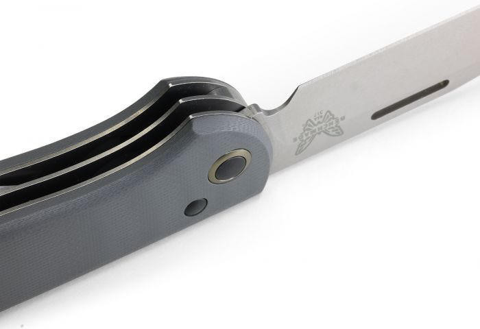 Benchmade 317 Grey Weekender Clip-Point Multi-Blade Folding Pocket ...
