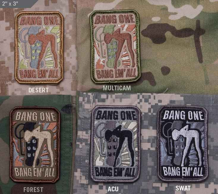 Mil-Spec Monkey Bang One Bang'em All Patch
