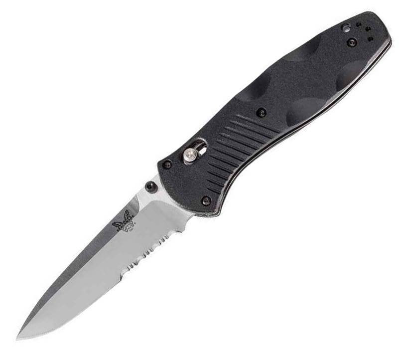 Benchmade 580 Barrage Drop Point EDC Folding Knife