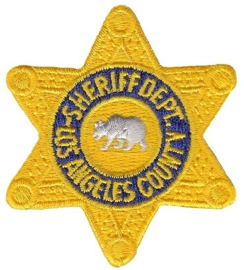 Hero's Pride LA County Sheriff Department Star Patch