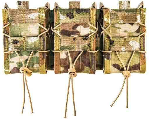 High Speed Gear MOLLE Triple Rifle TACO Shingle Pouch