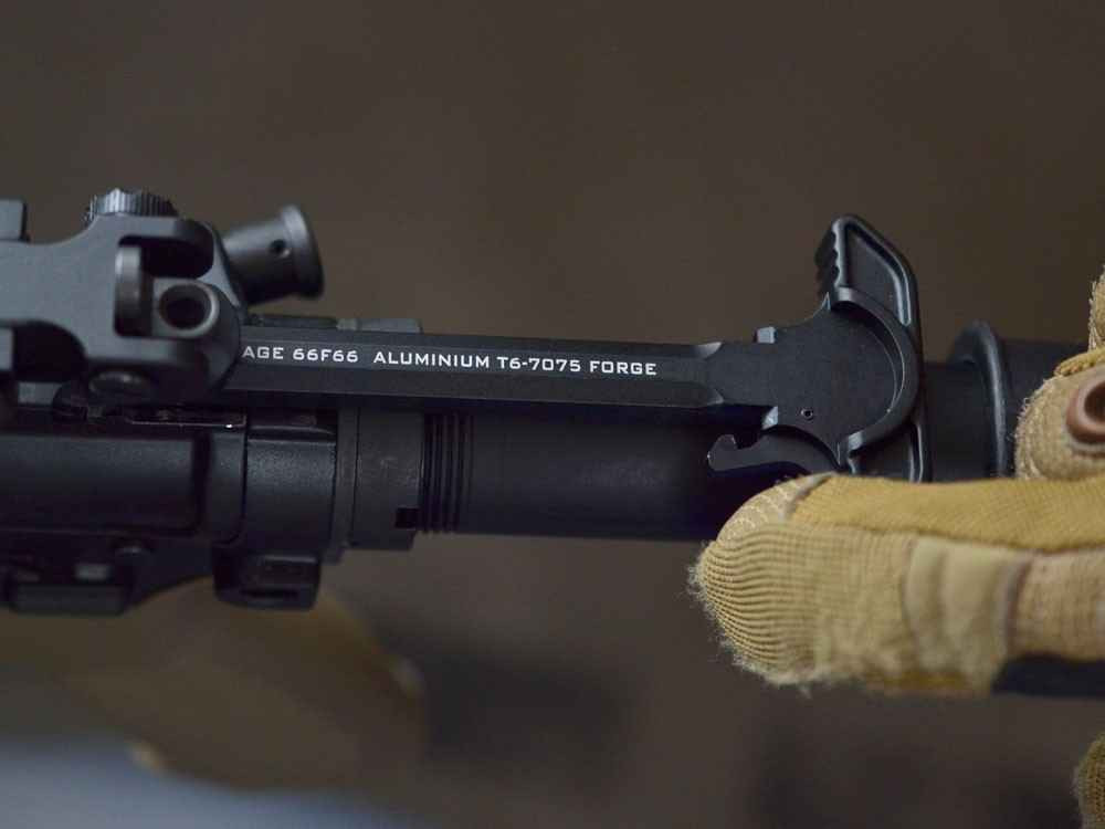 Strike Industries Aluminum Charging Handle Extended Latch
