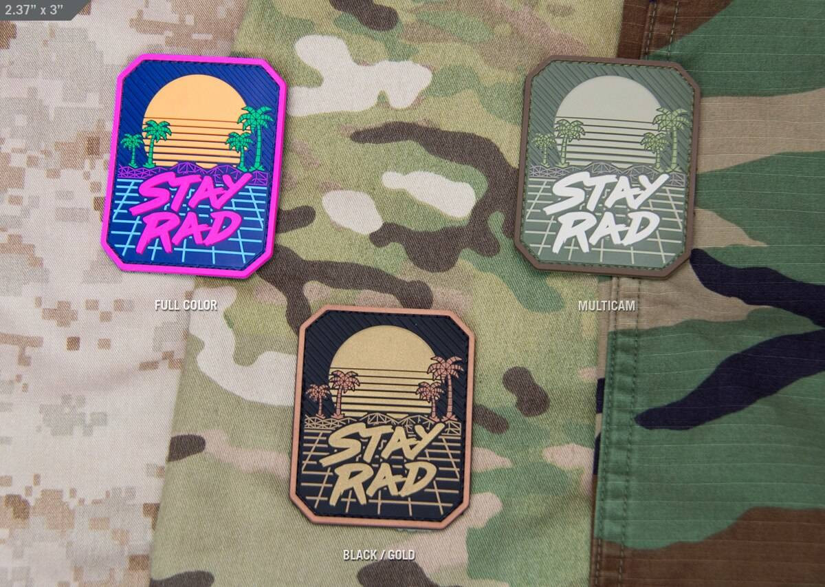 Mil-Spec Monkey Stay Rad PVC Patch